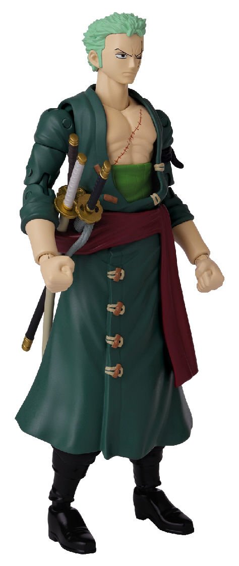 16 cm Zoro Roronoa Poz Verilebilir Figür - Anime Heroes One Piece Serisi