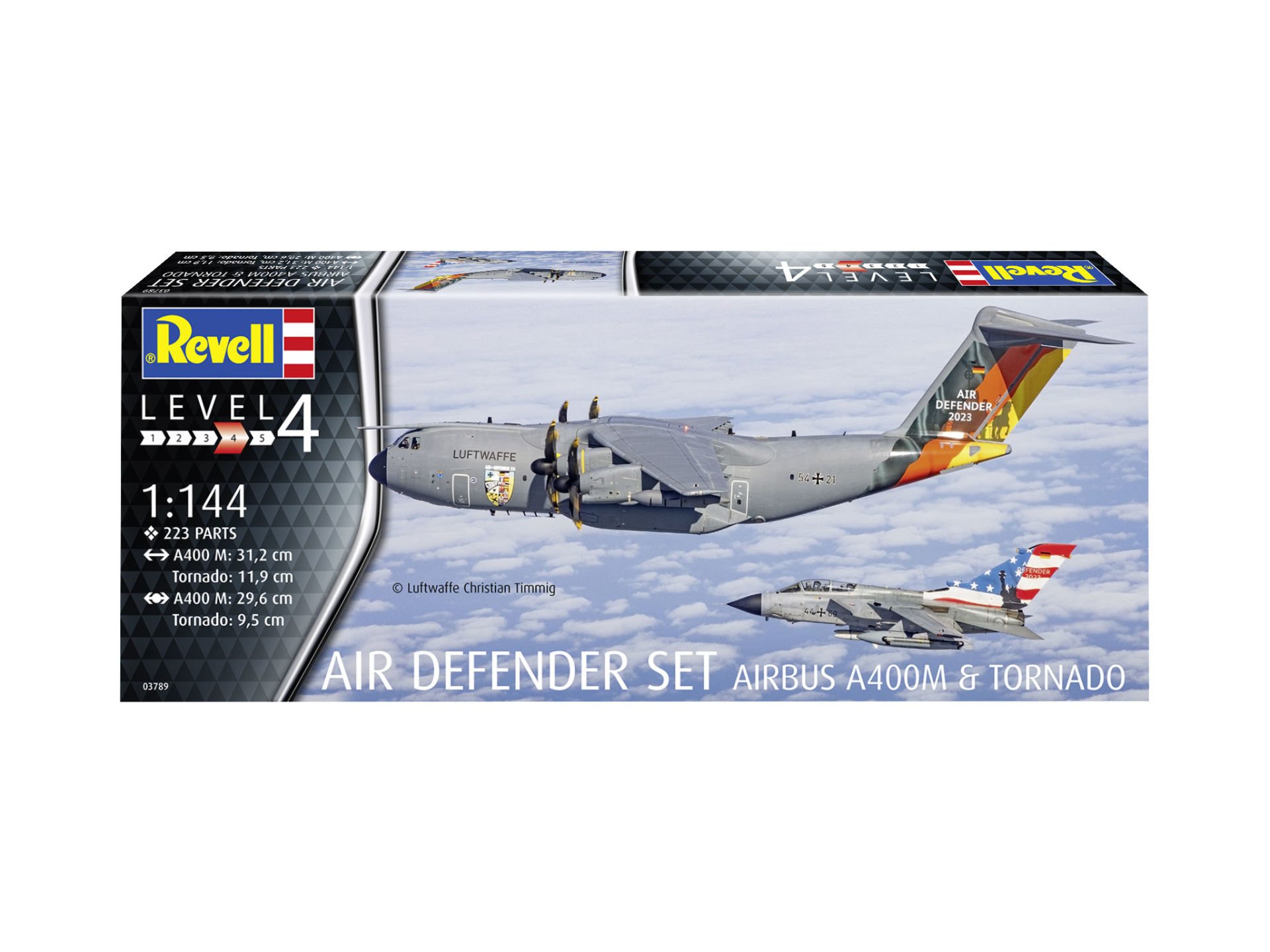 Revell Air Defender Set Airbus A400M & Tornado