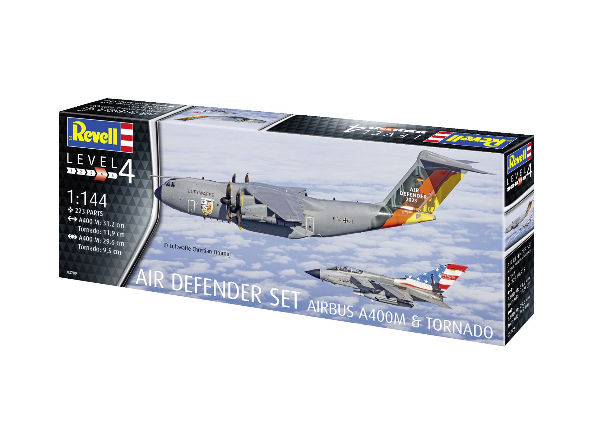 Revell Air Defender Set Airbus A400M & Tornado