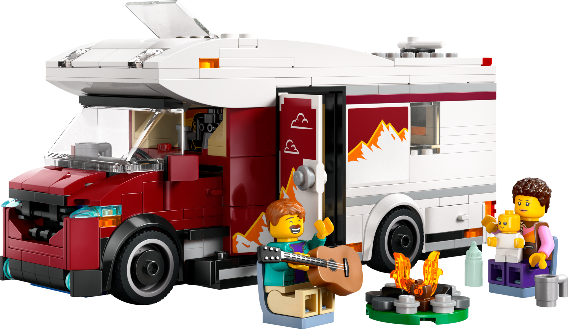 LEGO® City Tatil Macera Karavanı Oyuncak Araç Seti 60454